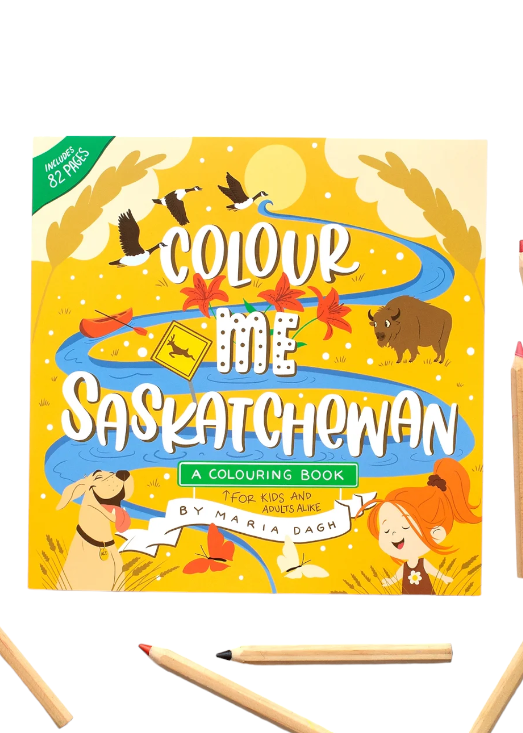 Colour Me Saskatchewan | Colouring Book | Hardpressed Print Studio Inc.