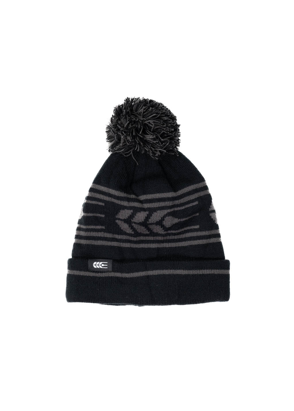 Cross Grain Pom Toque V3 | Midnight | Kids | Hardpressed Print Studio Inc.